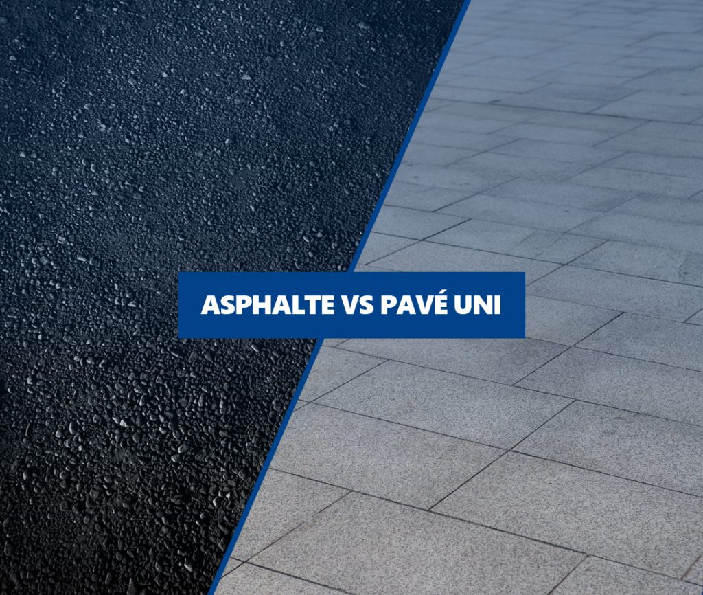 La longévité d'un pavé uni versus un pavage en asphalte - Pavage Massie
